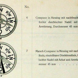 1910s German Pocket Compass by C. Stockert & Sohn - Etsy