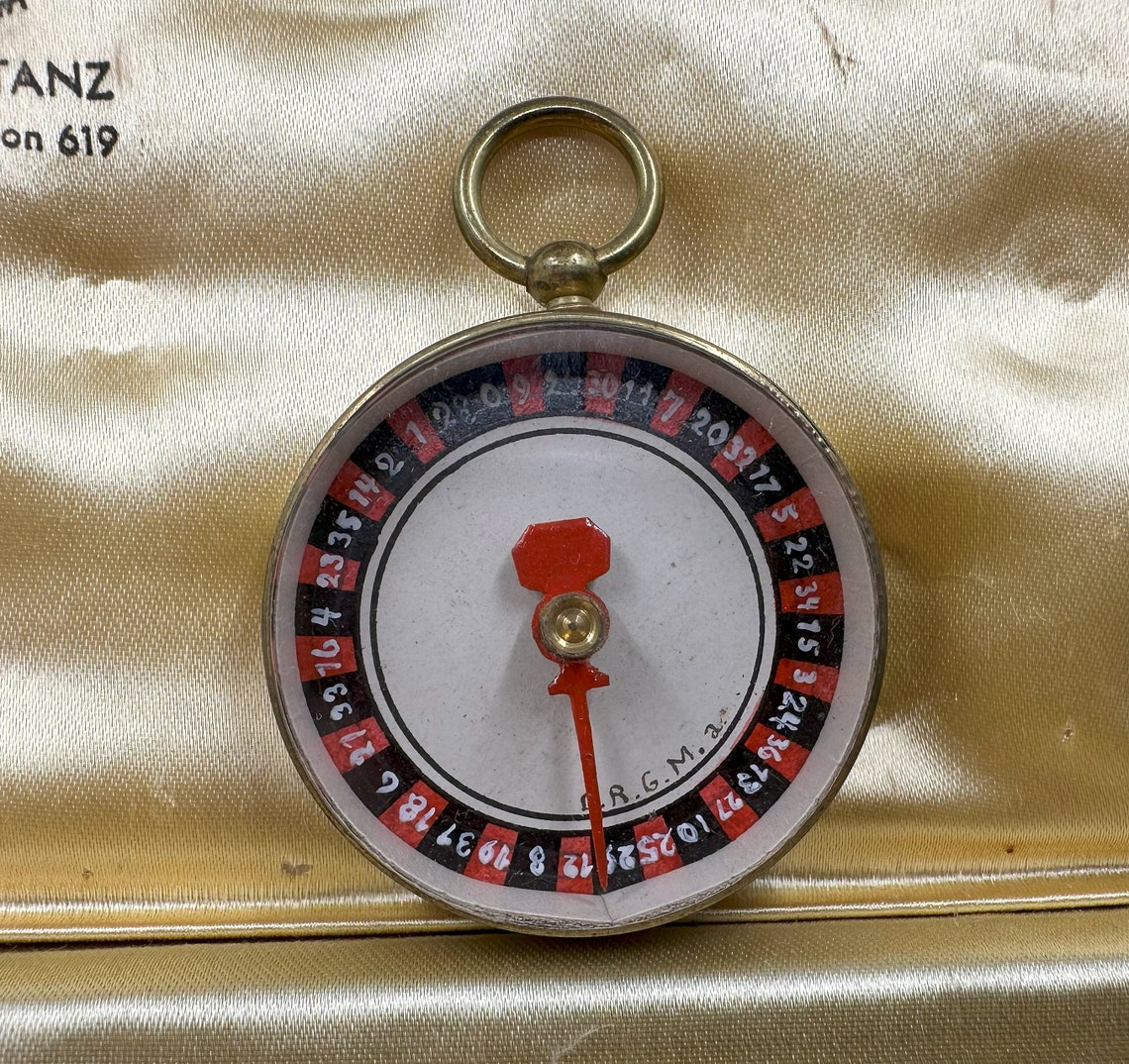 1930s German Pocket Roulette Wheel Gift for Gambler Gambler - Etsy