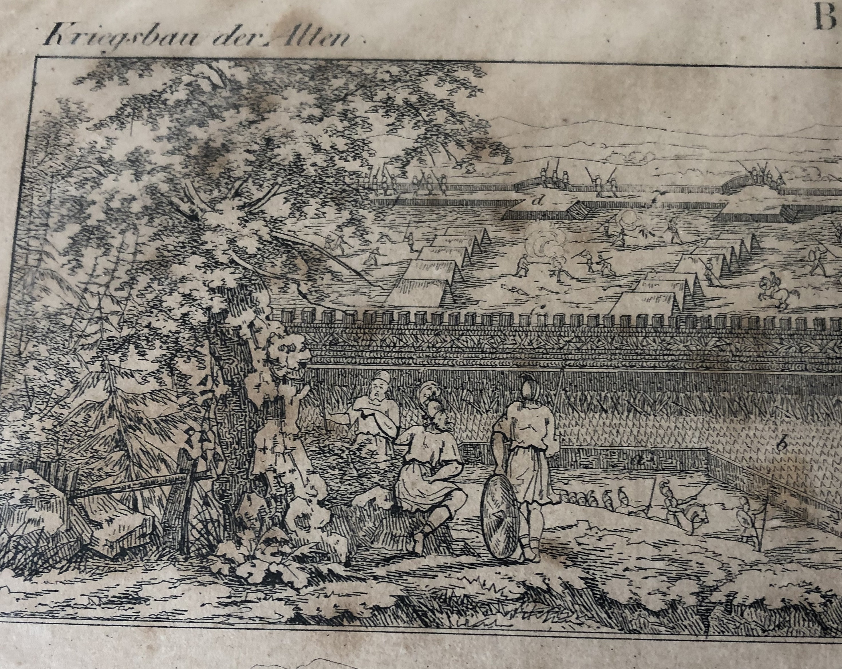 Antique Map Ancient Fortifications Fort Architecture Print - Etsy