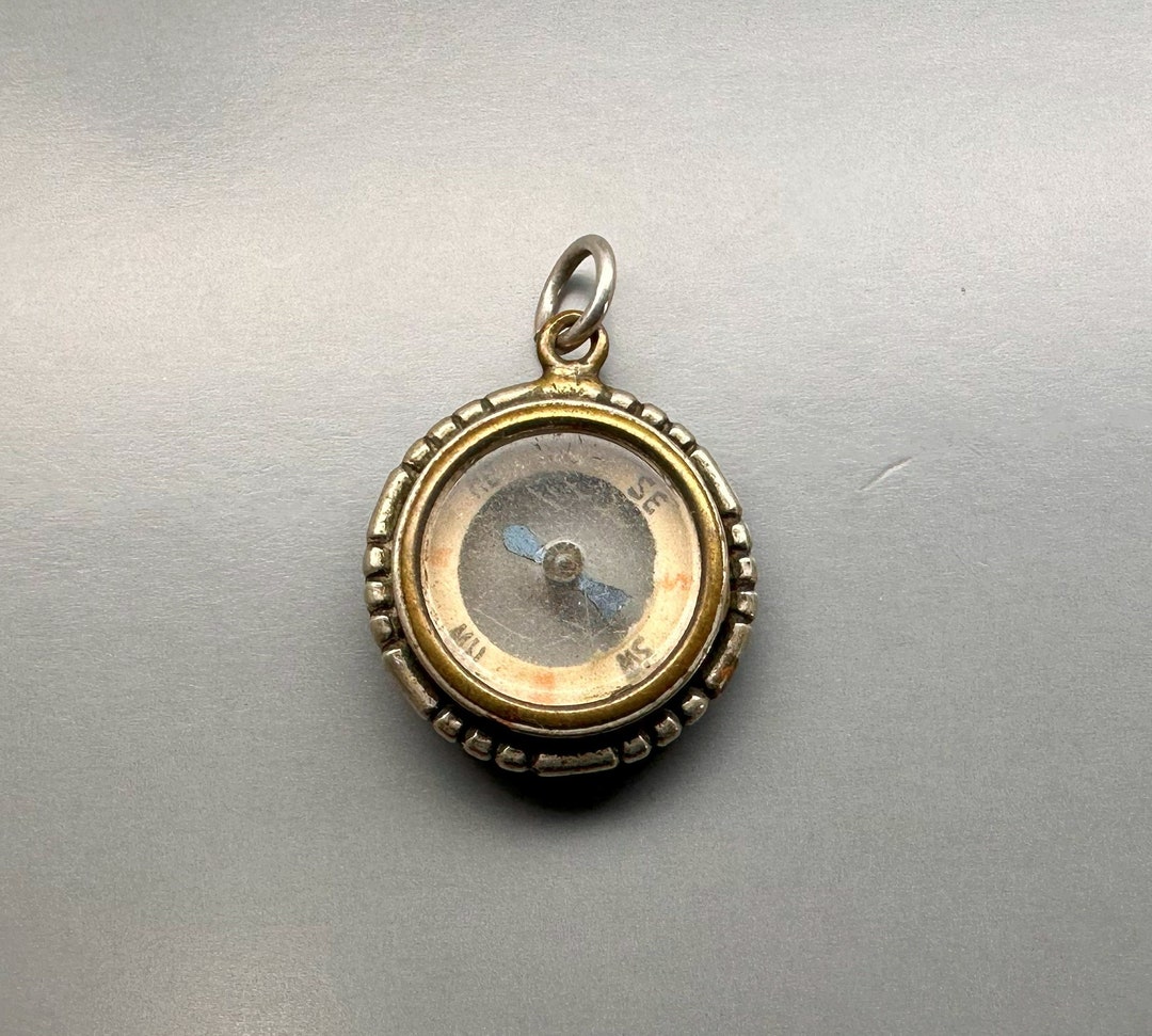 1930 Vintage German Compass Charm - Etsy