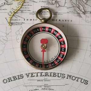 1930s German Pocket Roulette Wheel Gift for Gambler Gambler - Etsy