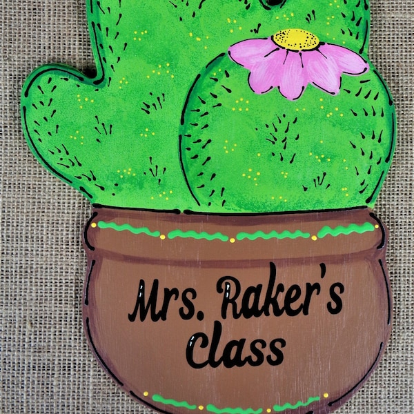 Cactus Classroom Decor - Etsy