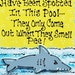 SHARK Don't Pee in POOL SIGN Deck Tropical Tiki Swimming | Etsy