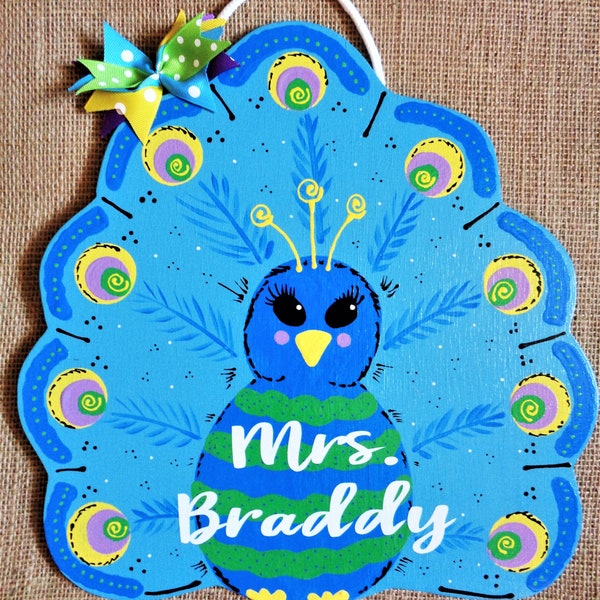 Peacock Wall Decor - Etsy