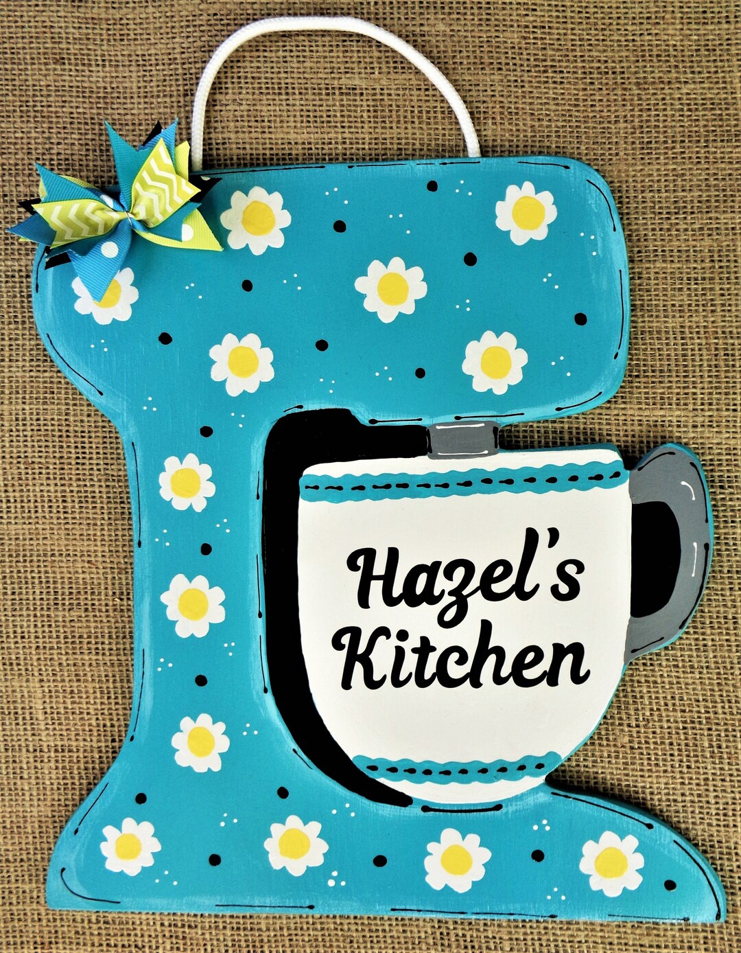 STAND MIXER Personalized Name SIGN Kitchen Plaque Country Wood Crafts ...