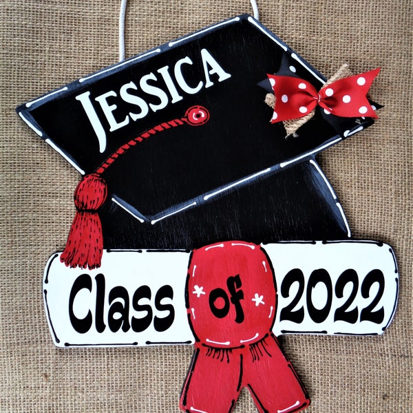 Wooden Graduation Cap Sign - Etsy