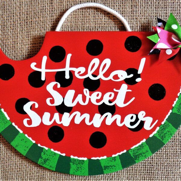 Watermelon Sign - Etsy
