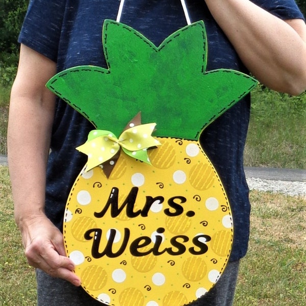 Wood Pineapple - Etsy