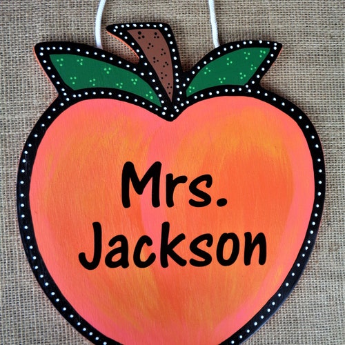 Peach Classroom Decor Bundle - Etsy