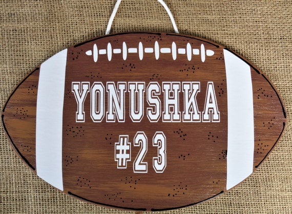 Home Décor Signs boys room sign/ football wood sign Football room sign ...
