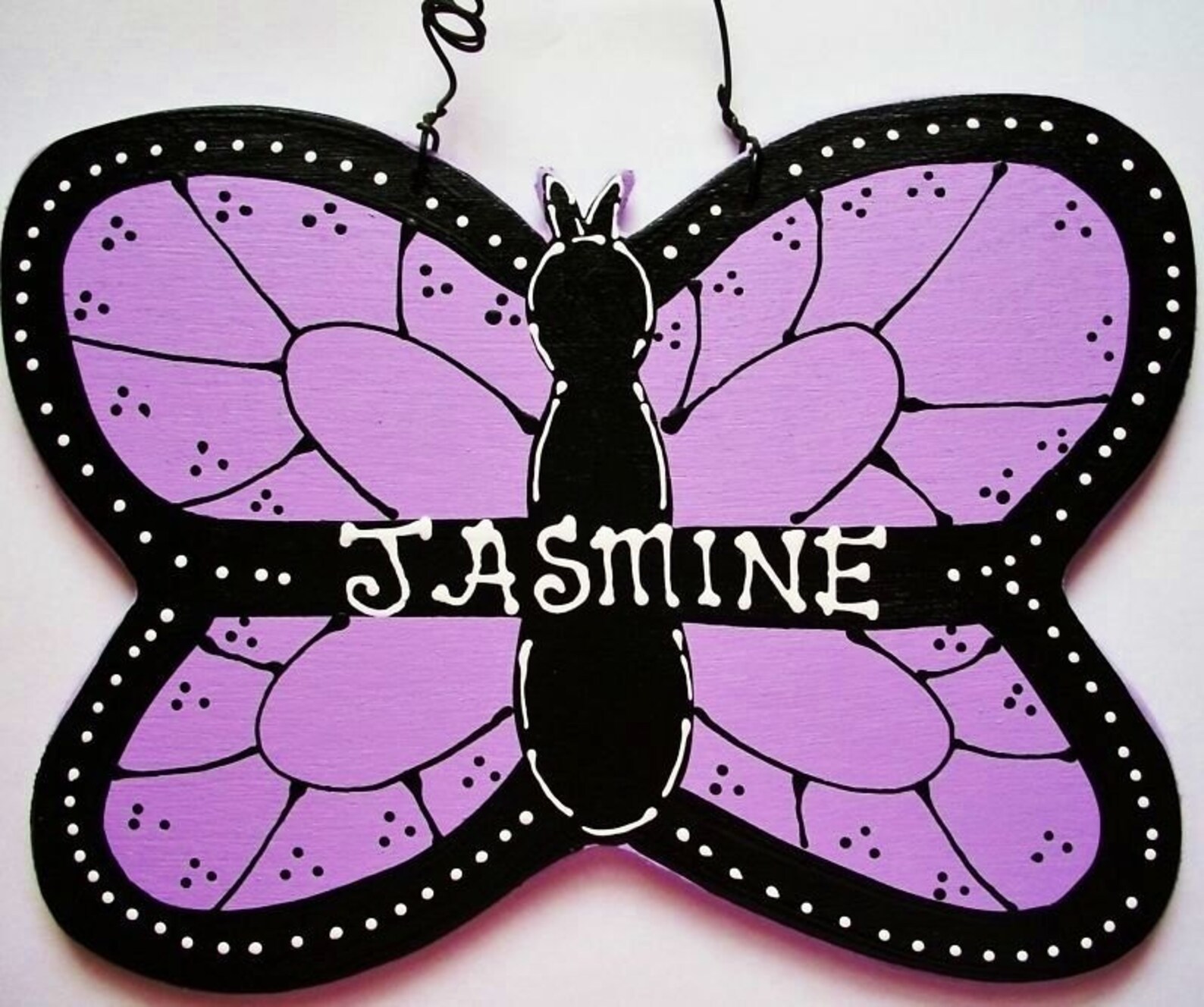 Personalized BUTTERFLY Room Door SIGN Name Wall Plaque Girls - Etsy