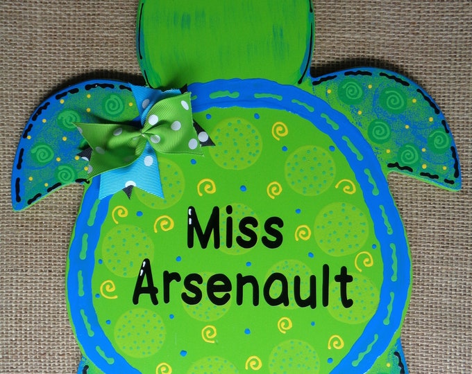 Turtle Door Hanger - Etsy