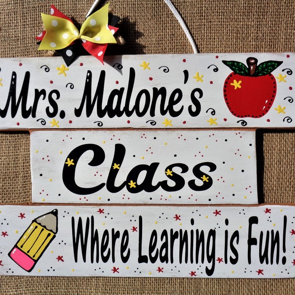 Teacher Sign - Etsy
