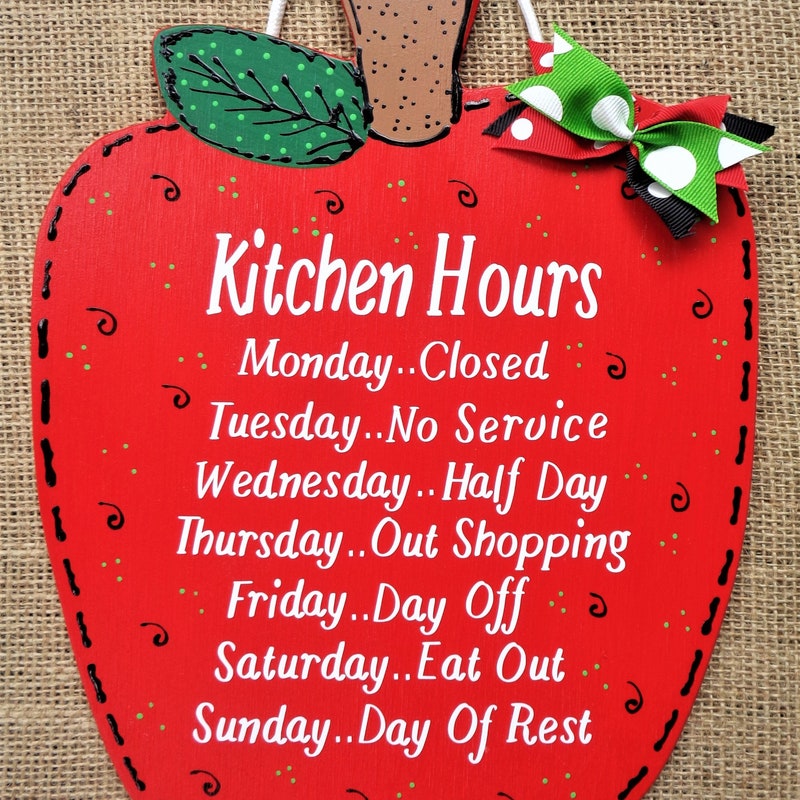 Apple Kitchen Decor - Etsy