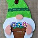 SPRINGTIME GNOME SIGN Wall Art Door Hanger Plaque Holiday | Etsy