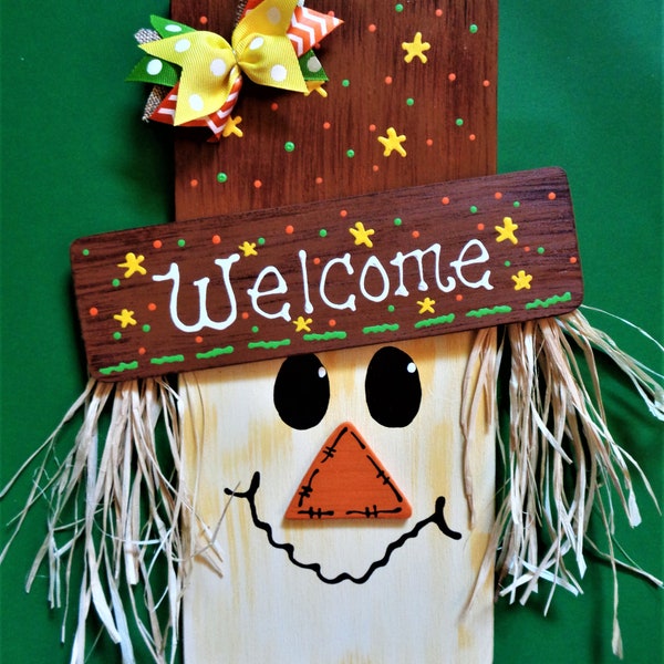 Wooden Scarecrow - Etsy