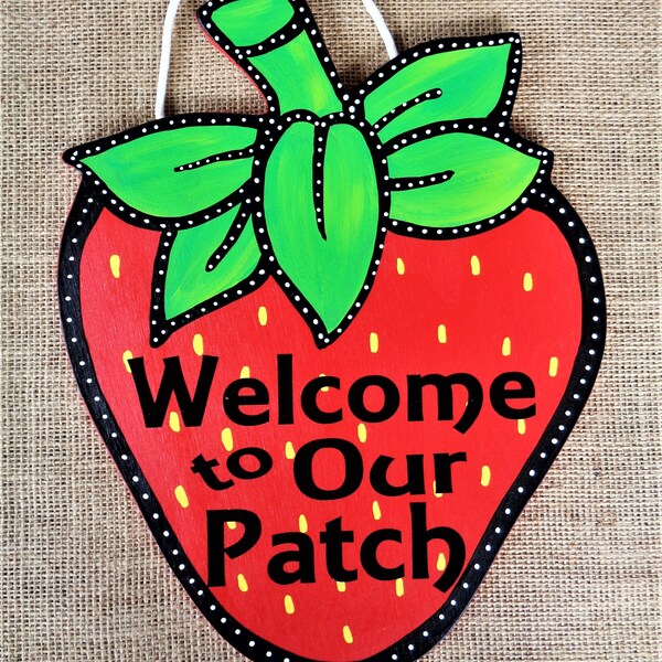 Strawberry Signs - Etsy