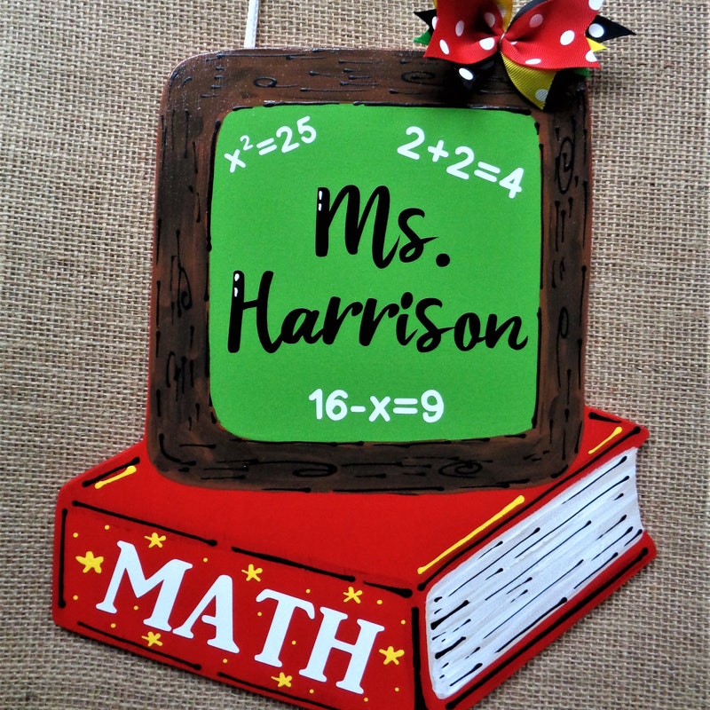 Math Door Decor - Etsy