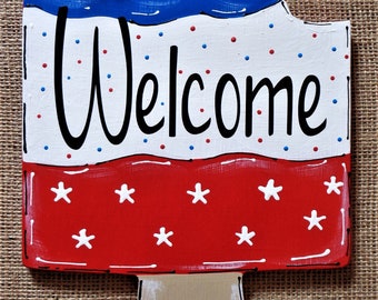 Welcome POPSICLE Watermelon SIGN Wall Art Door Hanger Plaque Pool ...