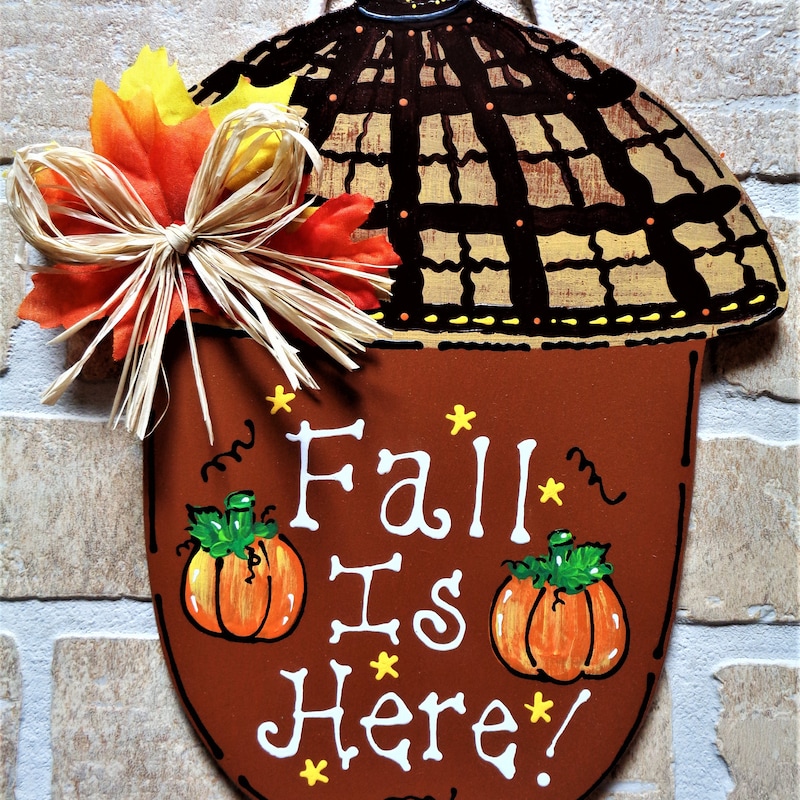 Fall Door Hanging - Etsy