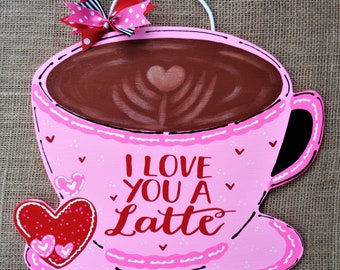 Valentine Door Sign - Etsy