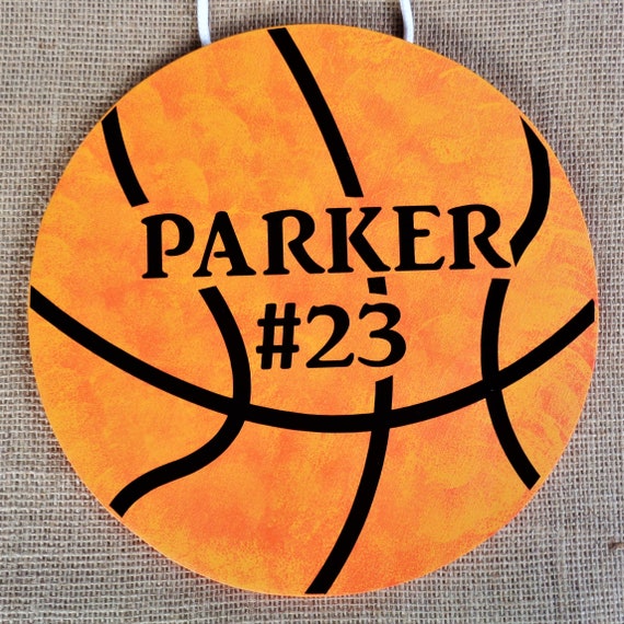 Personalized BASKETBALL Kids Room SIGN Sports Name Wall Plaque - Etsy