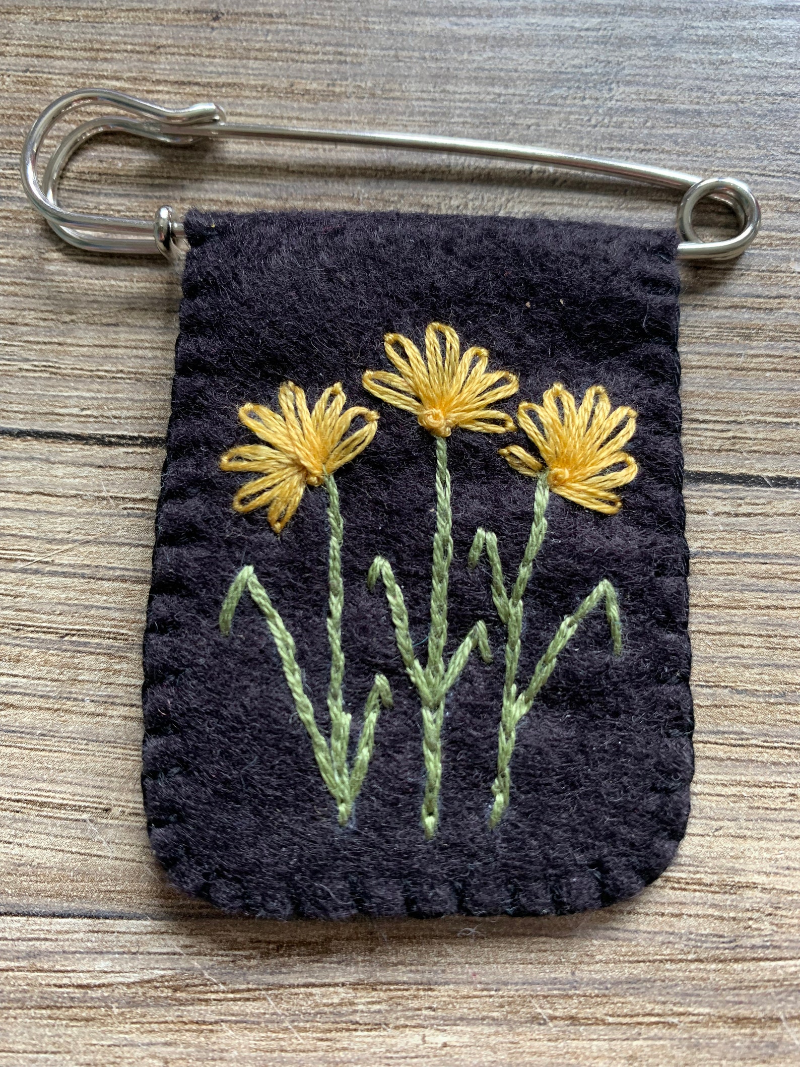 A Handmade Felt Kilt Pin Brooch - Etsy