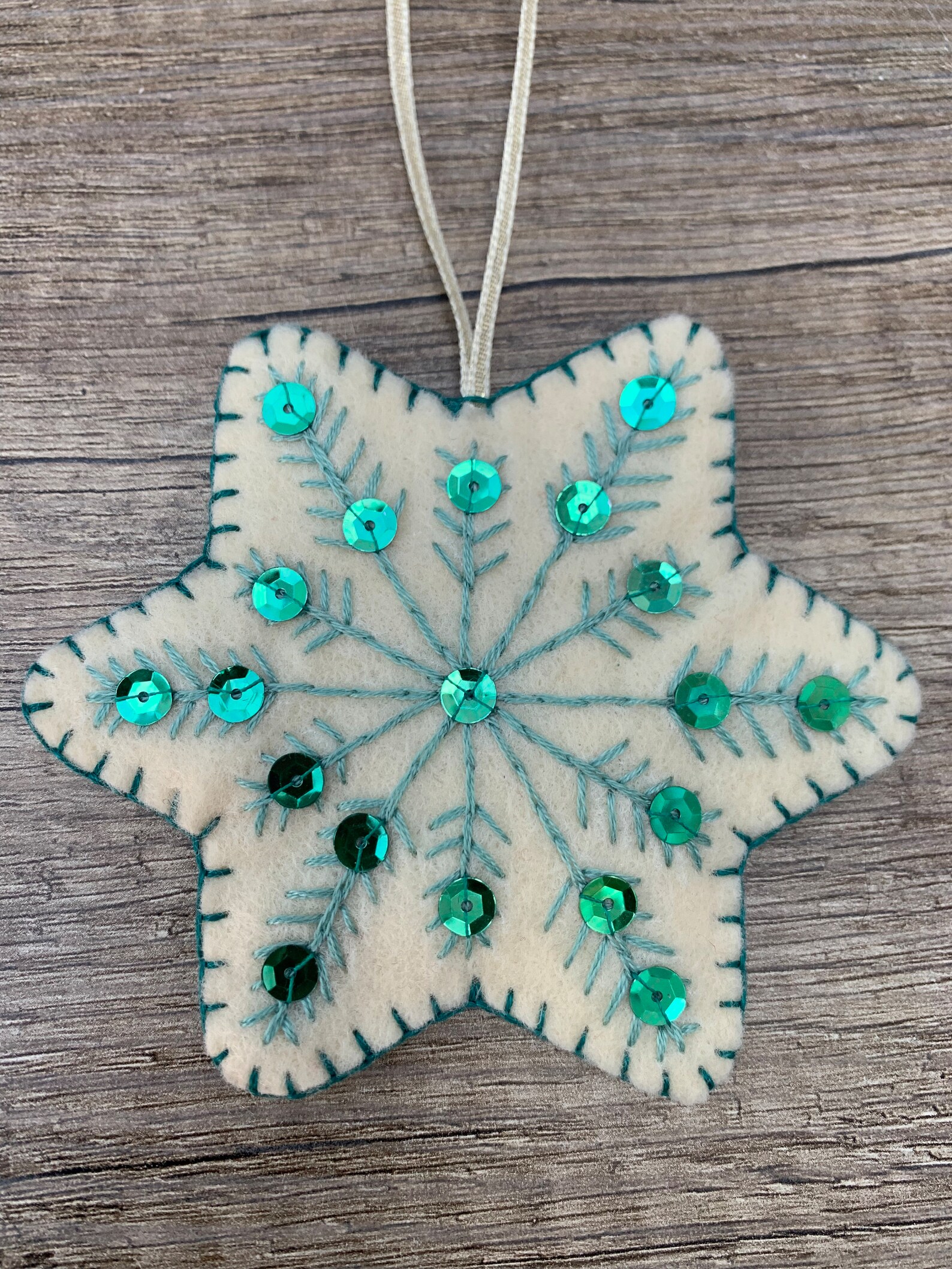 A Handmade Felt Star - Etsy
