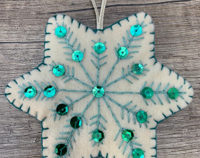 A Handmade Felt Star - Etsy