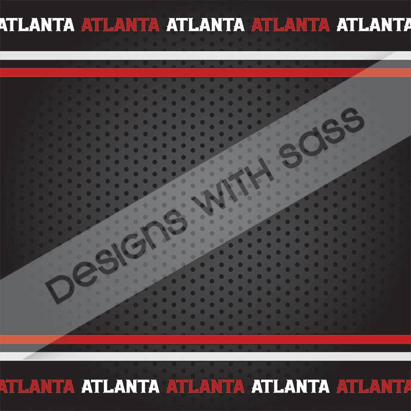 Digital Paper, Atlanta Football Paper, Atlanta Football Pattern ...