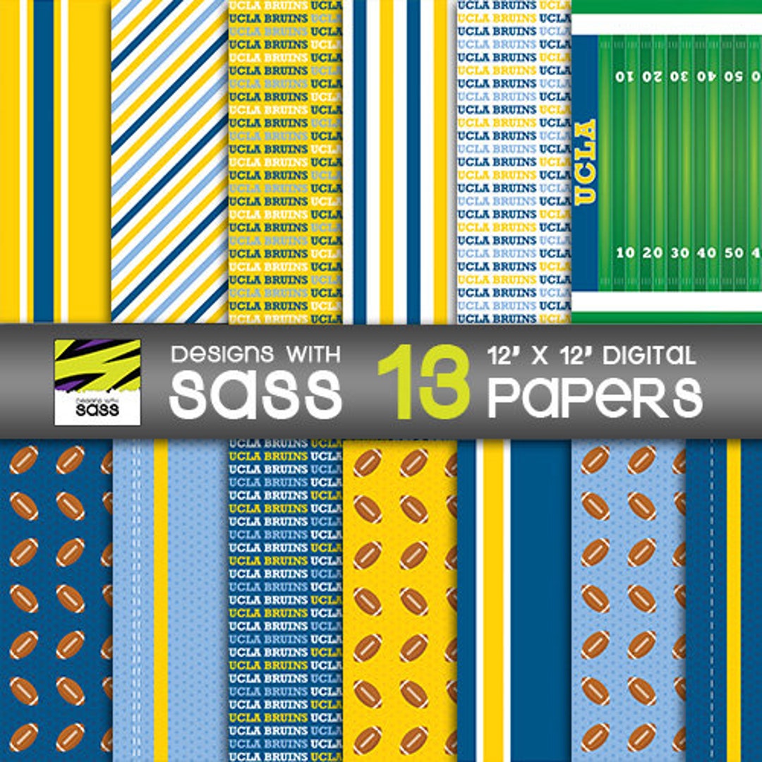 Digital Paper, Cali Football, University of California, Scrapbook Paper ...