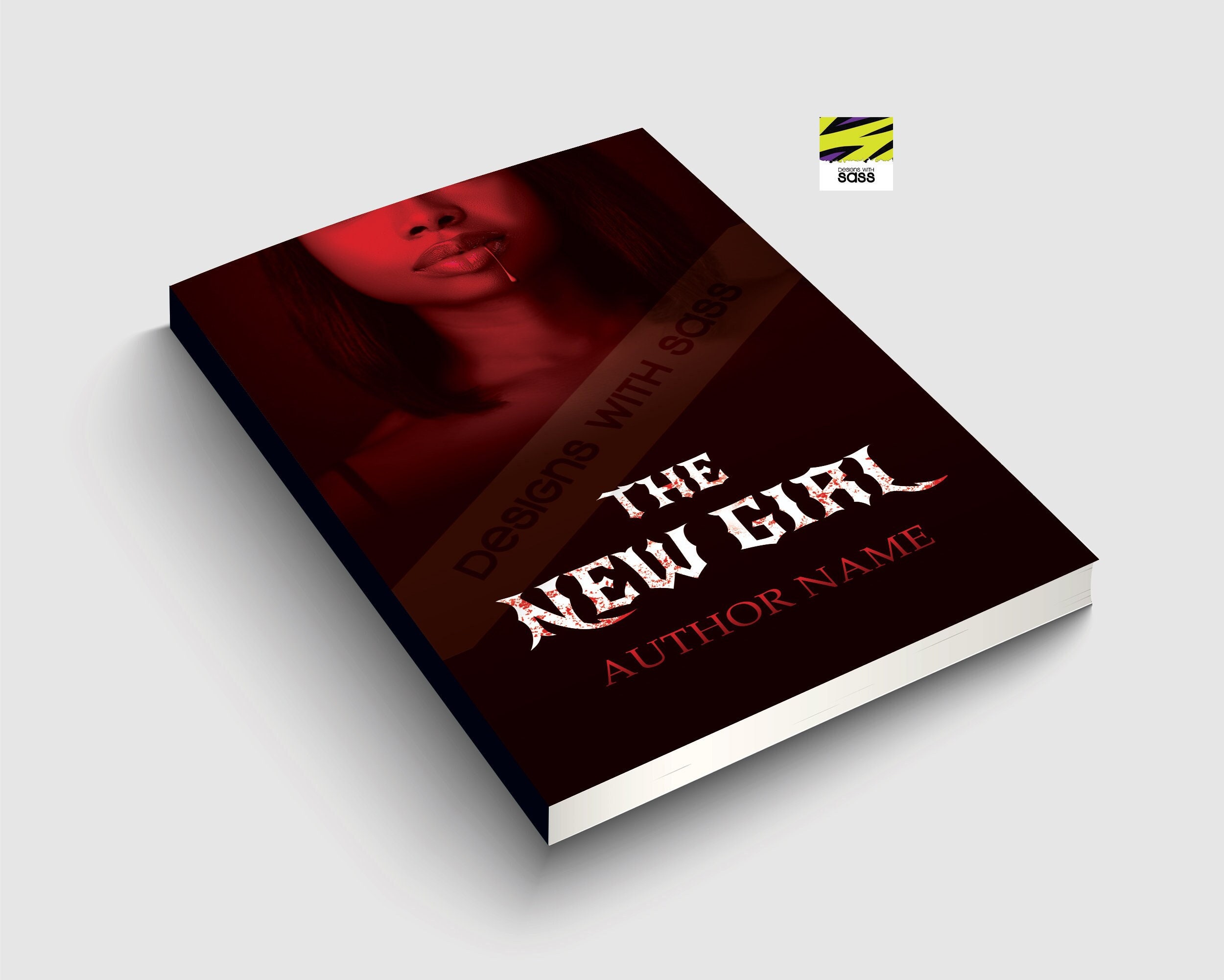 Premade Book Cover Design, Vampire Book Cover, Paranormal Book Cover ...