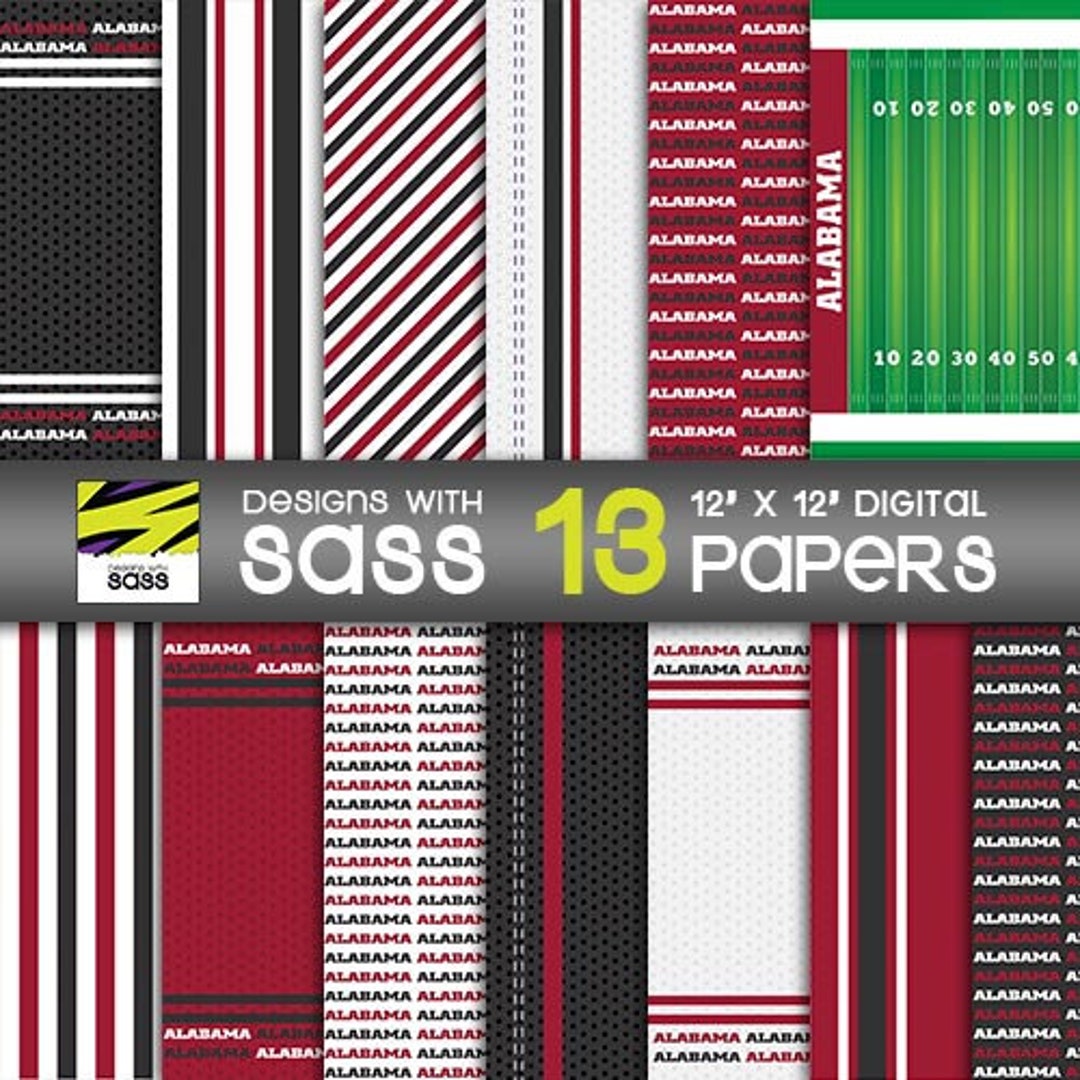 Digital Paper, Alabama College Football, Alabama Football, Collegiate ...