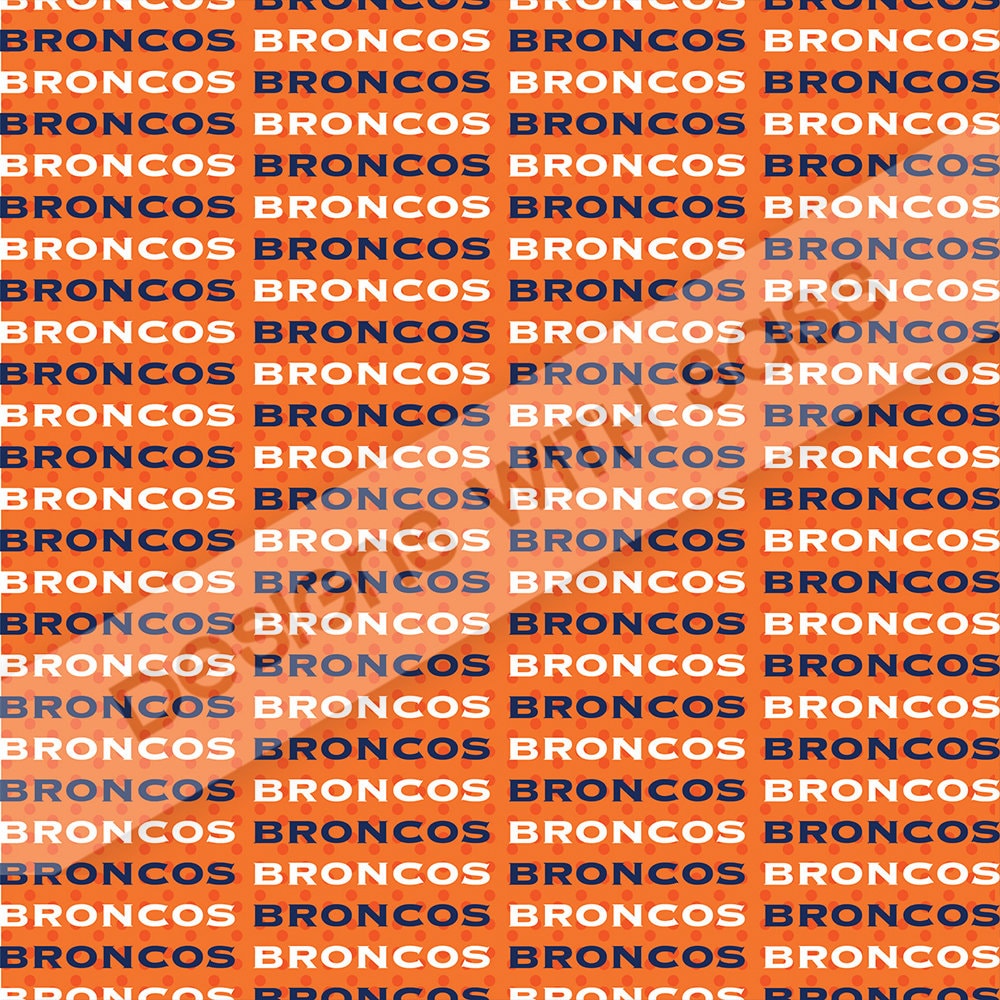 Digital Paper, Denver Football Paper, Denver Football Pattern, Denver ...