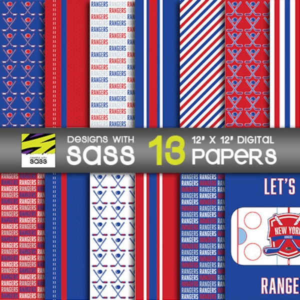 New York Rangers - Etsy