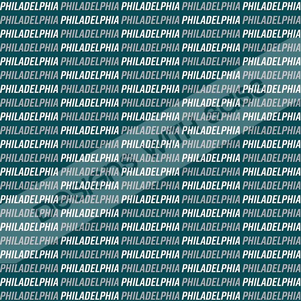 Digital Paper, Philadelphia Football, Philly Football Paper Pattern ...