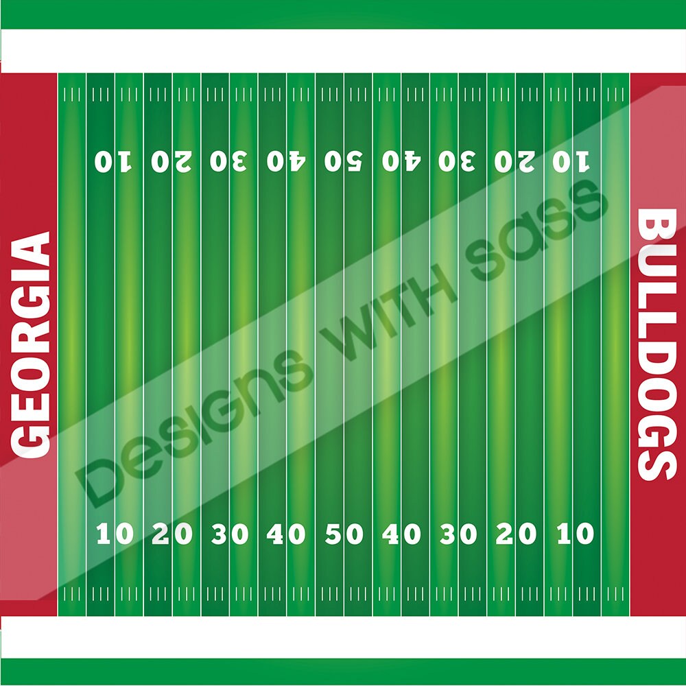 Digital Paper, Georgia College Football Pattern, Georgia College ...