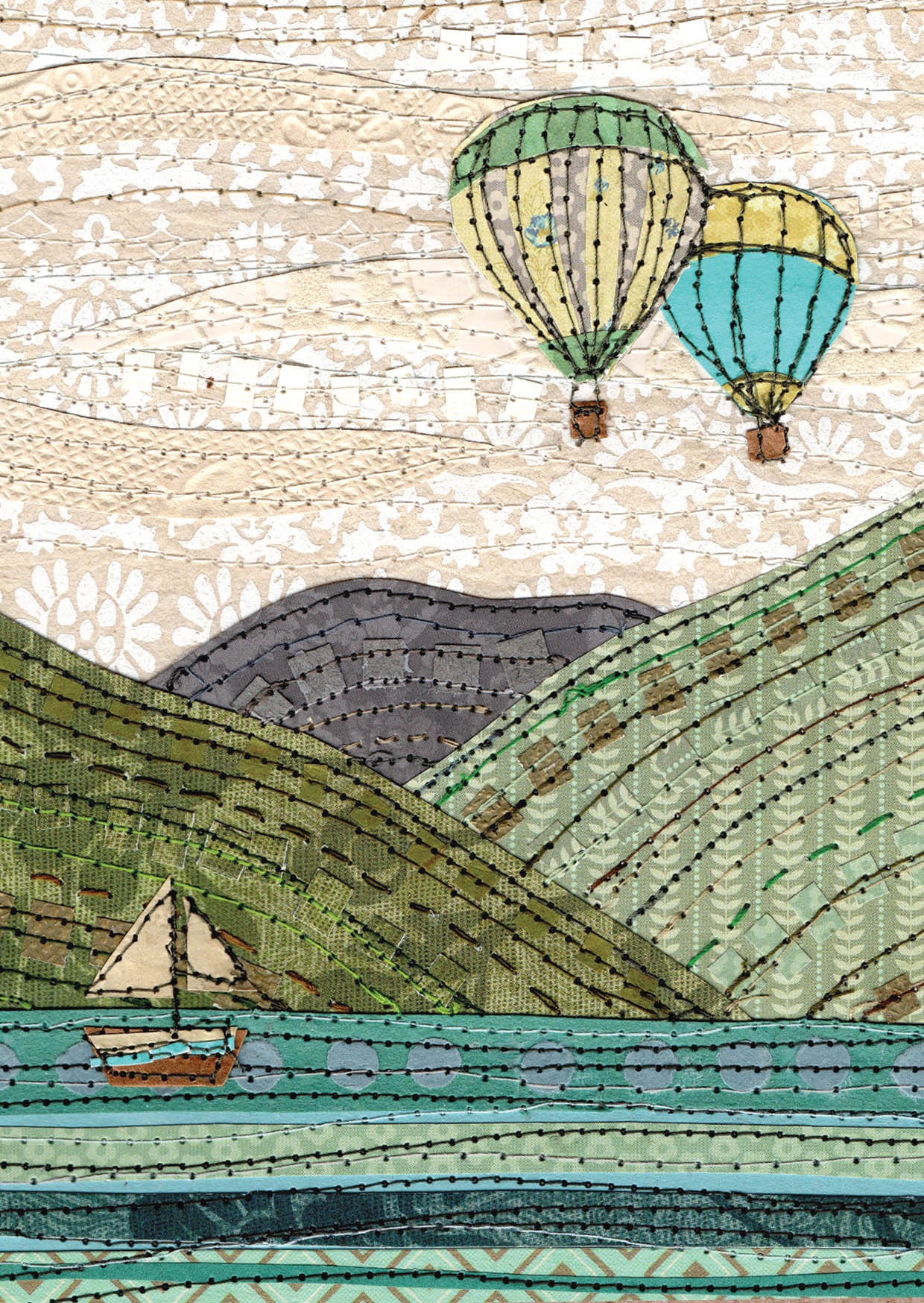 Keswick Greeting Card, Print of Original, Illustrated Lake District ...