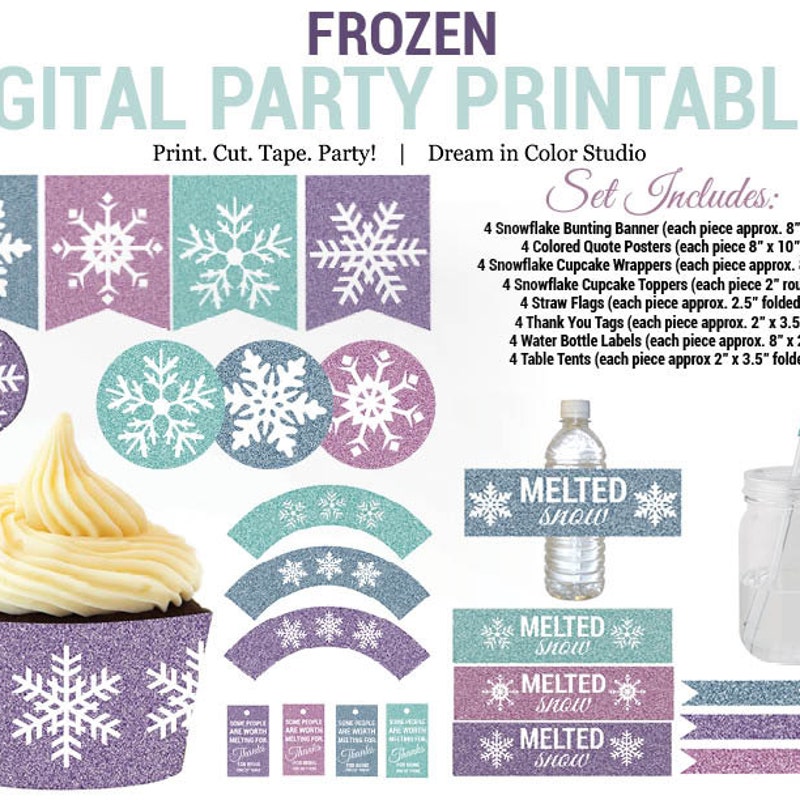 Frozen Wrappers - Etsy