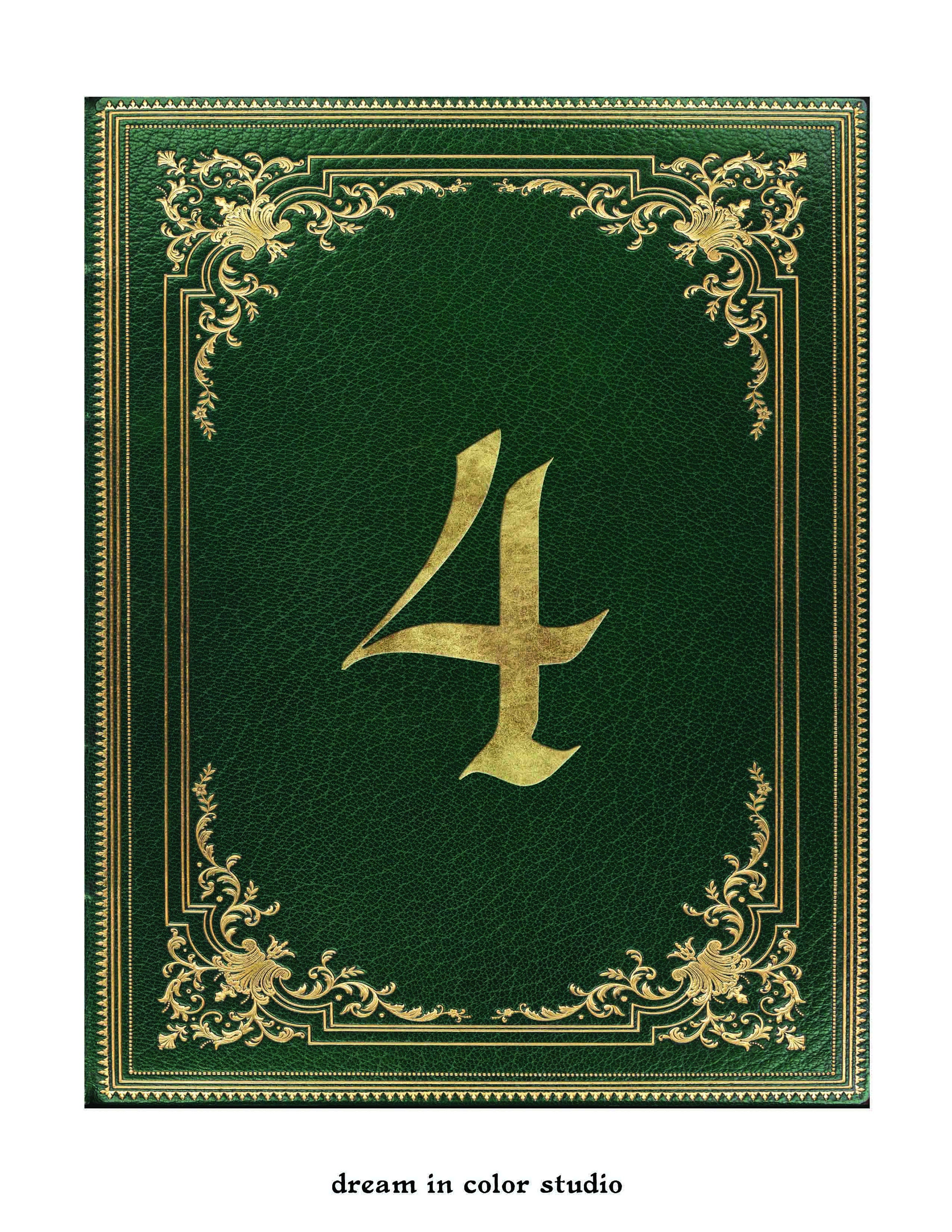 Green Antique Book Bunting Banner - Digital Party Decor Printable - Etsy