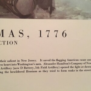 Vintage Merry Christmas 1776 the US Army in Action Series - Etsy
