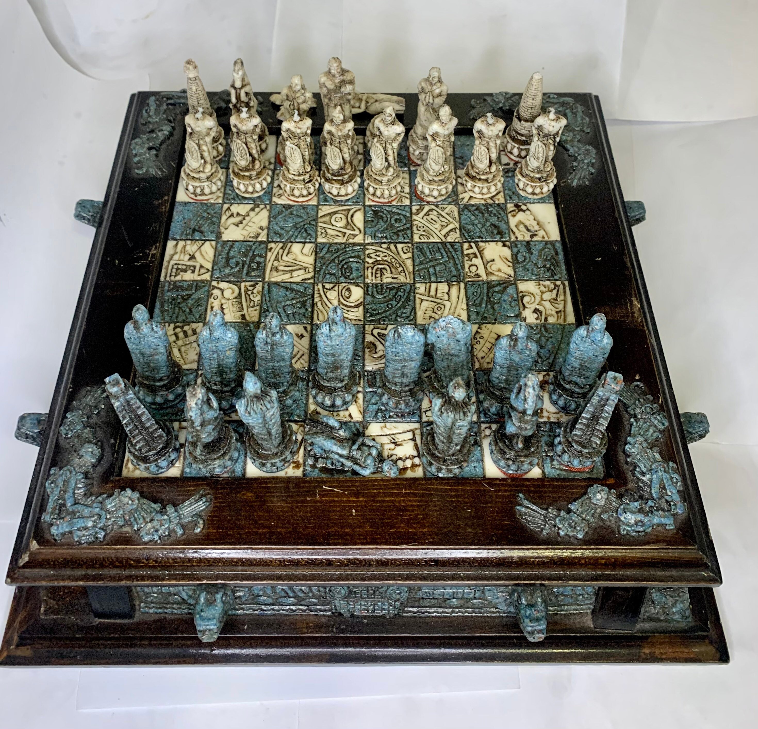 Aztec Chess Set
