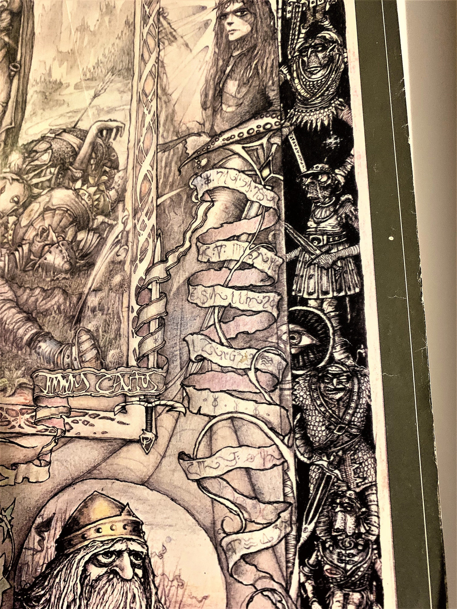 Vintage Lord of the Rings poster by Athena International | Etsy