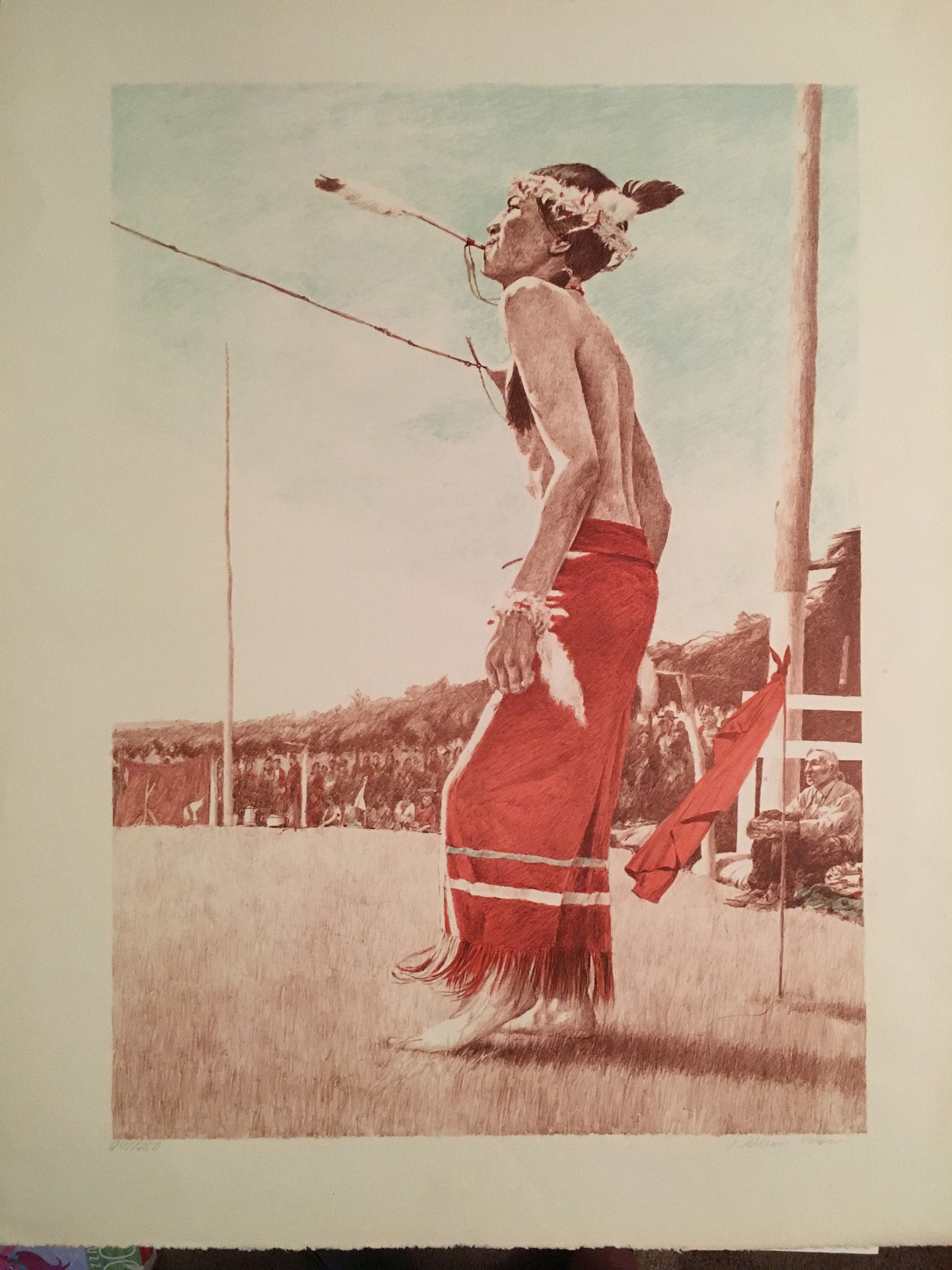 William Nelson Lakota Sundance Ceremony Limited Edition | Etsy