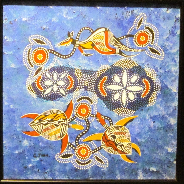 Aboriginal Painting Original Dot Art - Etsy