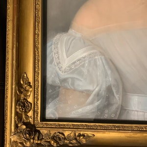 Portrait of the Lady by Danish Artist Peder Als 1726-76 Pastel on Paper ...