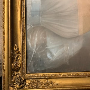 Portrait of the Lady by Danish Artist Peder Als 1726-76 Pastel on Paper ...