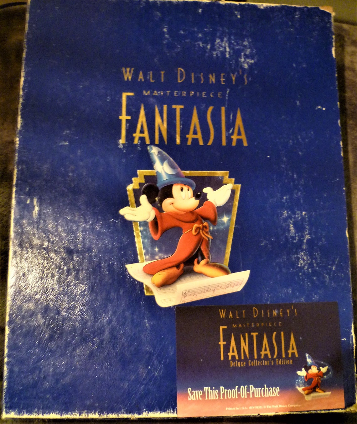 Walt Disney's Masterpiece Fantasia Deluxe Collector's | Etsy