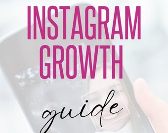 Instagram Growth Guide With Master Resell Rights, Instagram Marketing ...