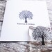 Custom Wedding Stamp / Tree Wedding Stationery / Name Stamp / Rubber ...